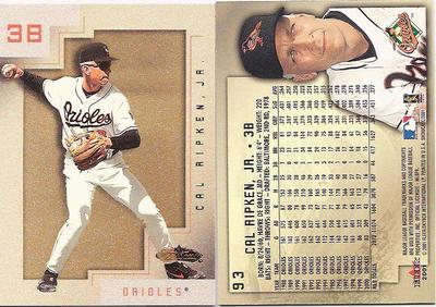 2001 CAL RIPKEN JR FLEER SHOWCASE # 93, MINT LOT OF 5 CARDS !! | eBay