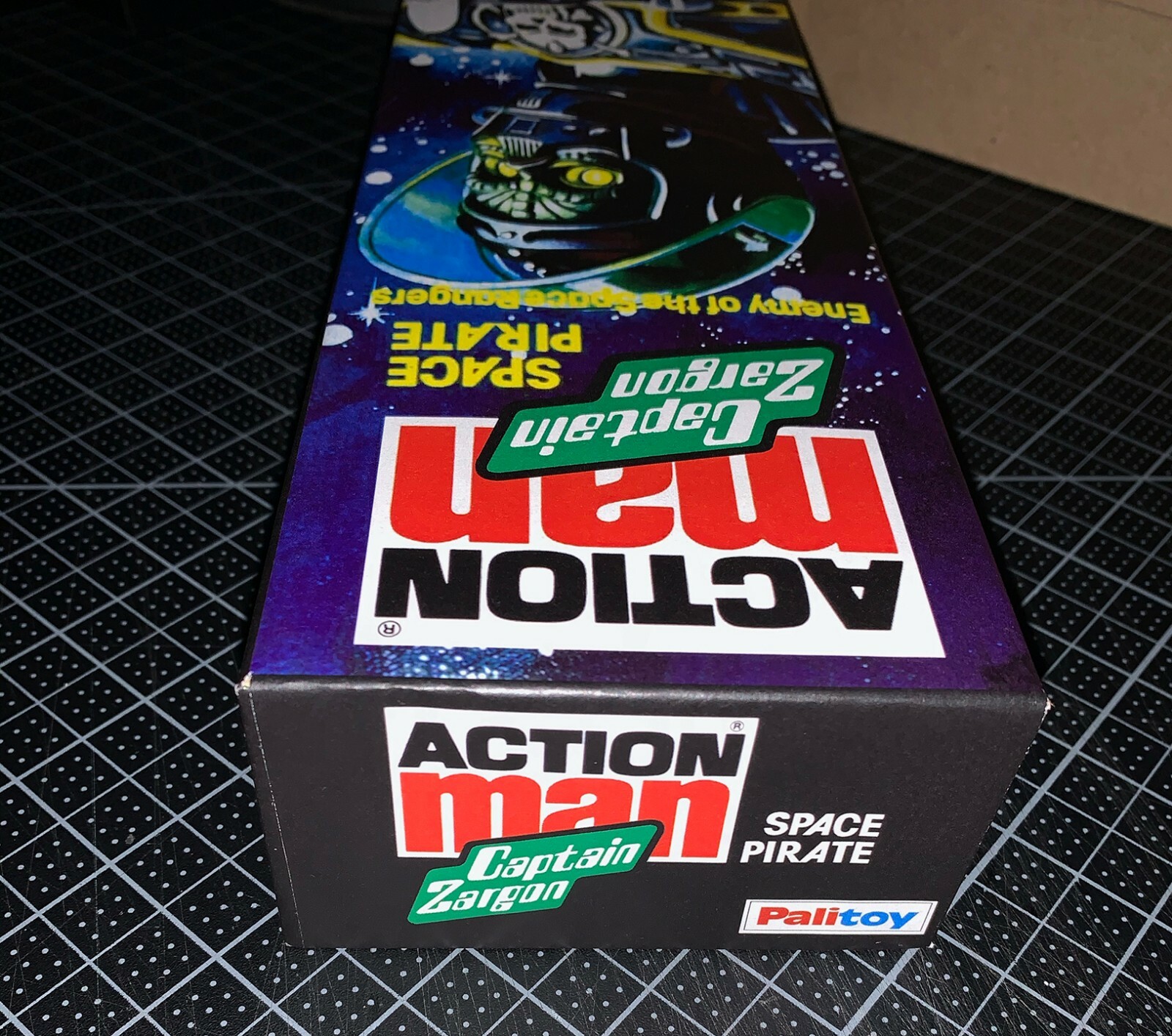 ACTION MAN CAPTAIN ZARGON CUSTOM PALITOY BOX ONLY See Description | eBay UK