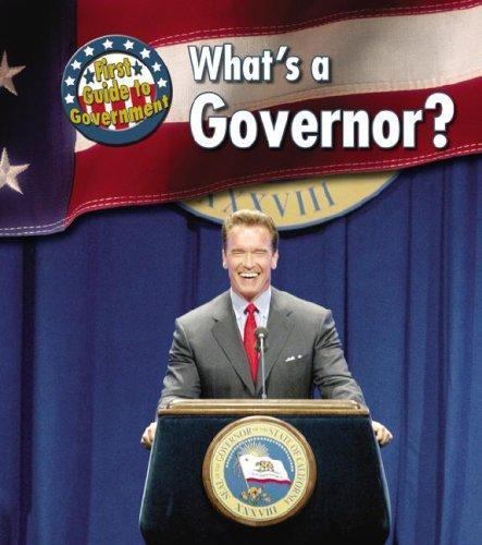 What's a Governor? by Nancy Harris (2007, Trade Paperback) for sale ...