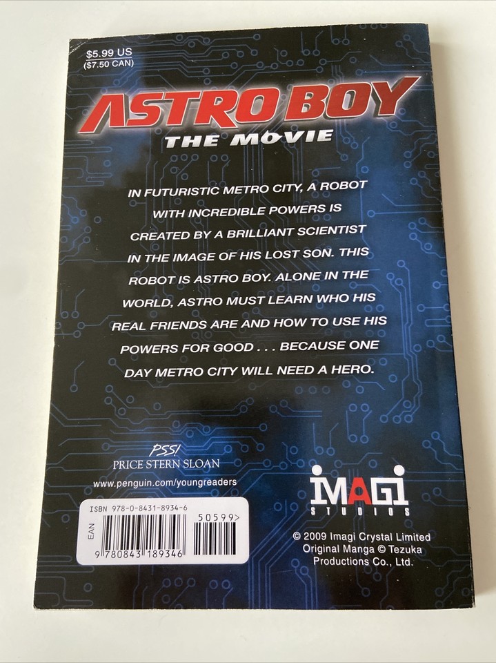 Astro Boy by Stern Price Sloan Publishing Staff and Tracey West (2009 ...