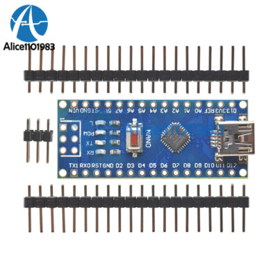 USB Nano V3.0 16M 5V Micro-controller CH340G board For Arduino | eBay