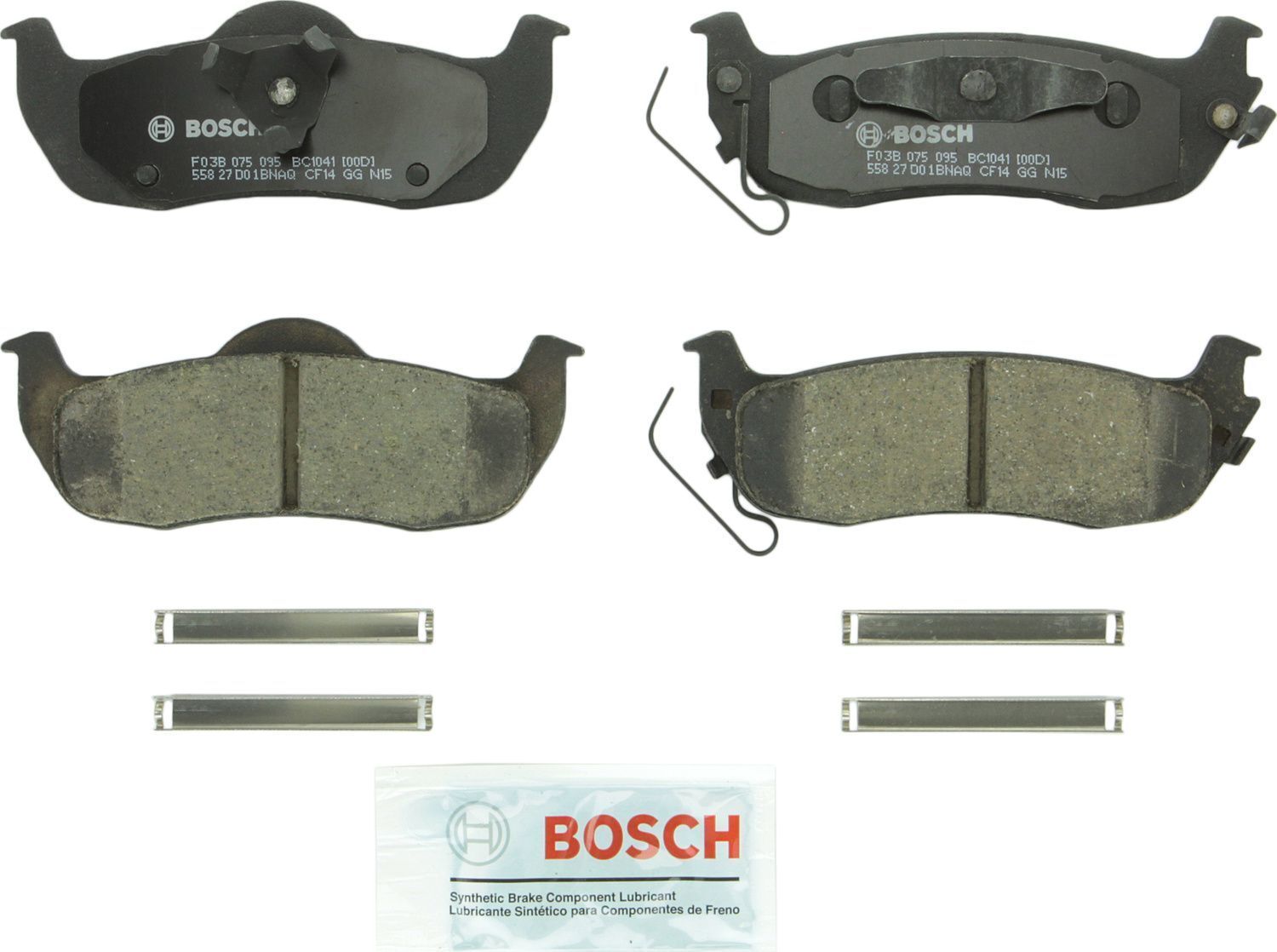 Disc Brake Pad Set-Laredo Bosch BC1041 for sale online | eBay