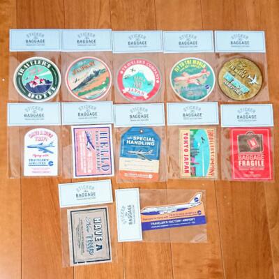 Traveler?fs company Narita Airport Limited Stickers Set for baggage Set ...