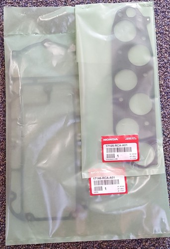 17105-RCA-A01 17146-RCA-A01 OEM HONDA INTAKE MANIFOLD GASKETS 03-06 MDX ...