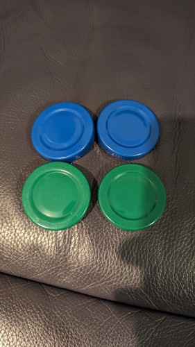 Jam Jar Lids - 48mm Standard Type Green or Blue | eBay UK