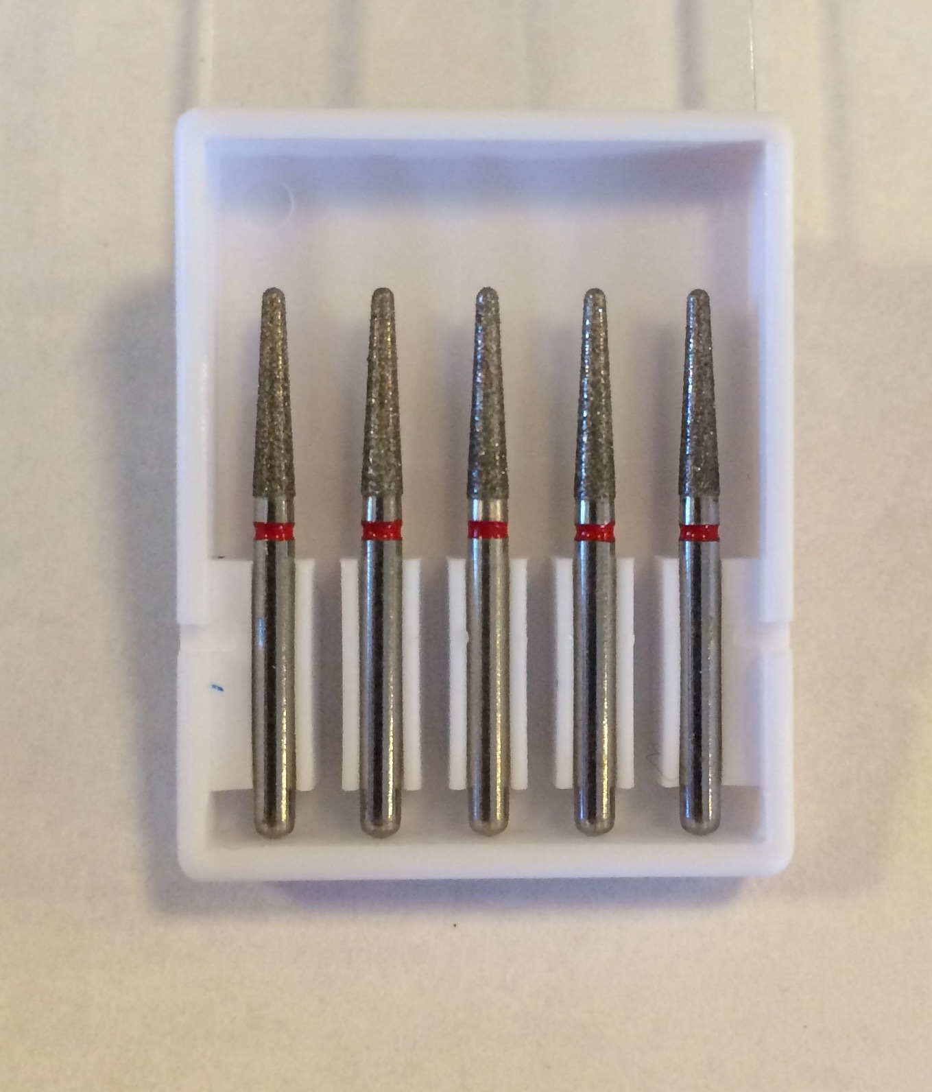 Crosstech High Speed Diamond Dental Bur Round End Taper B5LF 856N-018 ...