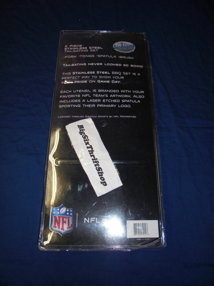 Siskiyou Sports NFL Green Bay Packers 4-Piece Grill Tool Set Cooking ...