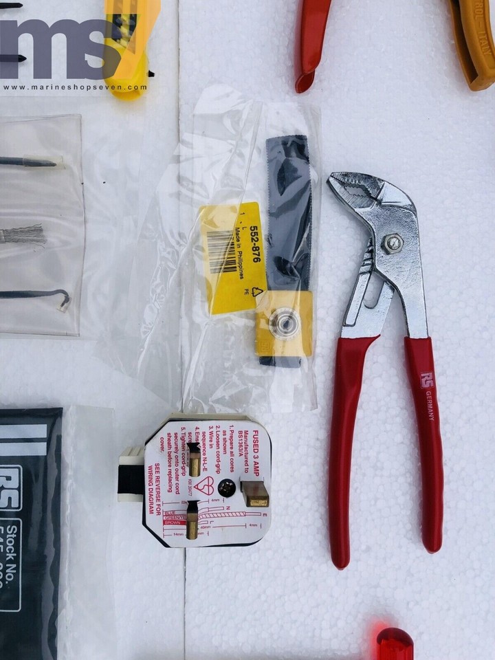 RS COMPONENTS ELECTRO-MECHANICAL TOOL KIT WITH ACCESSORIES AS SHOWN # ...