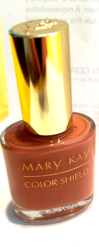 Mary Kay Color Shield Nail Polish New, No Box , Kiss and Tell Shell Red ...