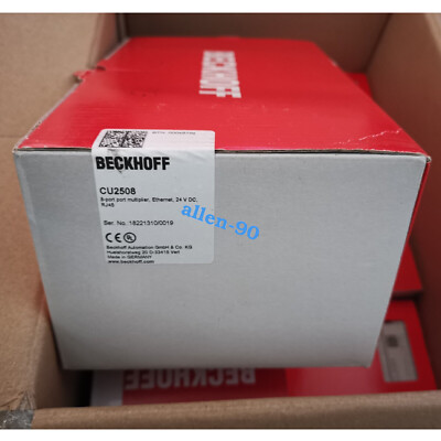 NEW BECKHOFF Switch CU2508 In Box Fast shipping#DHL or FedEx | eBay