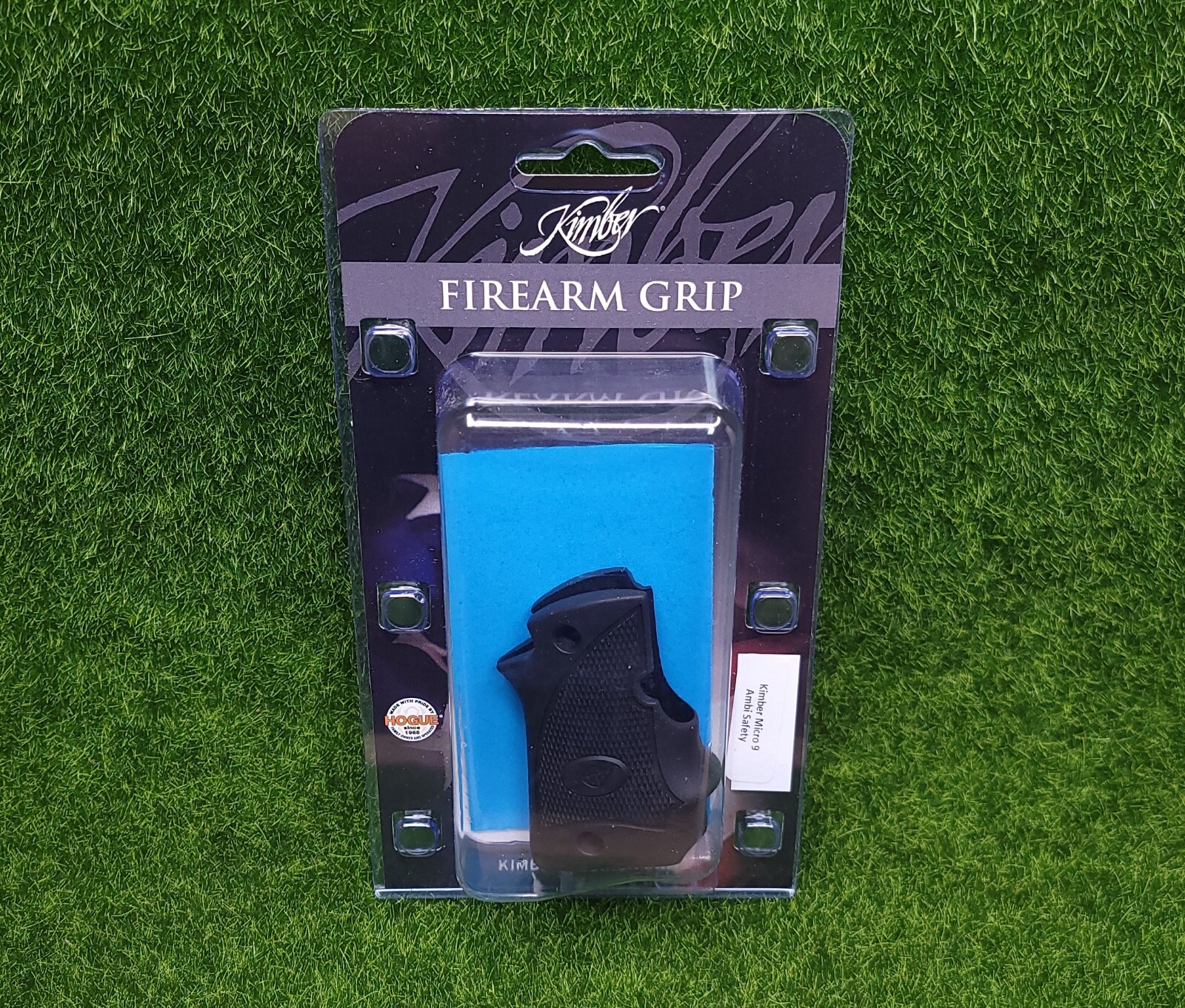 Kimber/Hogue Micro 9 Ambi Safety Wraparound Grip ( Kimber Logo ) Black ...