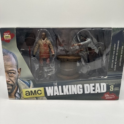 The Walking Dead Morgan W/Impaled Walker Deluxe Boxed Set Series 8 ...