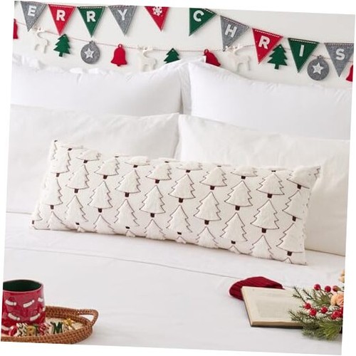 Kevin Textile Christmas Tree 14x36 Inch 36" x 14" (Pack of 1) Cream ...