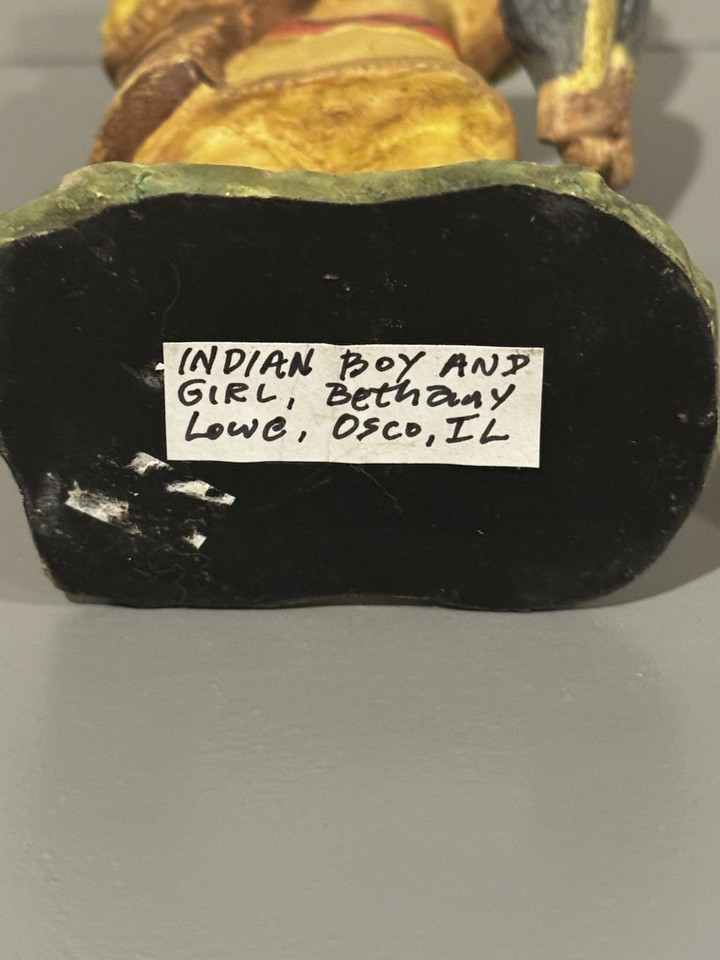 VINTAGE BETHANY LOWE & SUZI SKOGLUND THANKSGIVING NATIVE AMERICAN ...