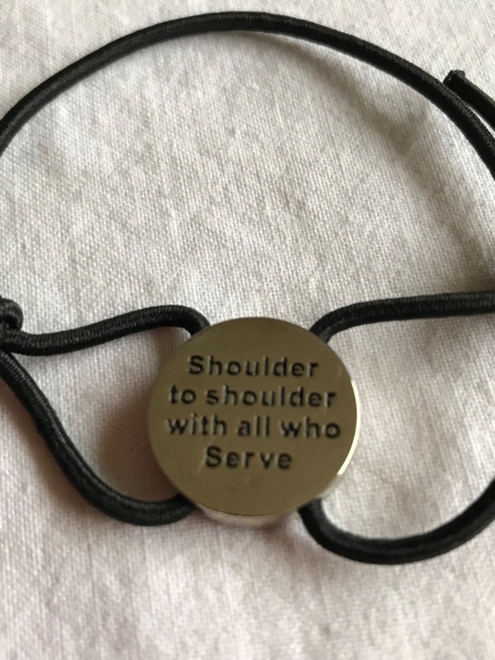 Poppy Bracelet - Stretch Cord 'Shoulder To Shoulder' | eBay