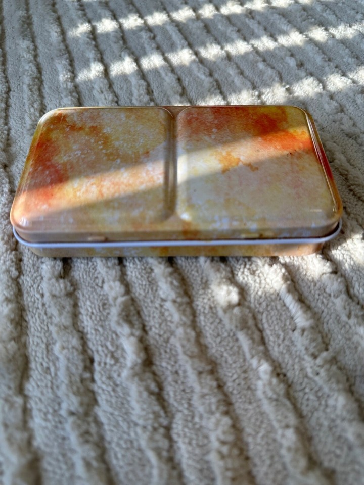 9 MEEDEN &more Empty Watercolor TinPalette, Large Metal Paint Box 12,26 ...