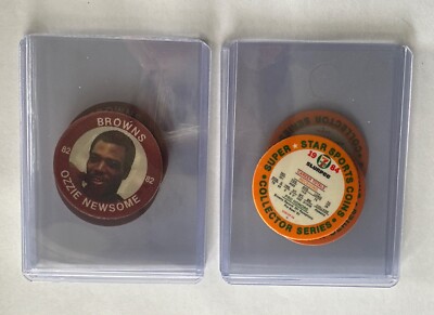Ozzie Newsome 1984 7-11 Super Star Coins Collector Cleveland Browns ...