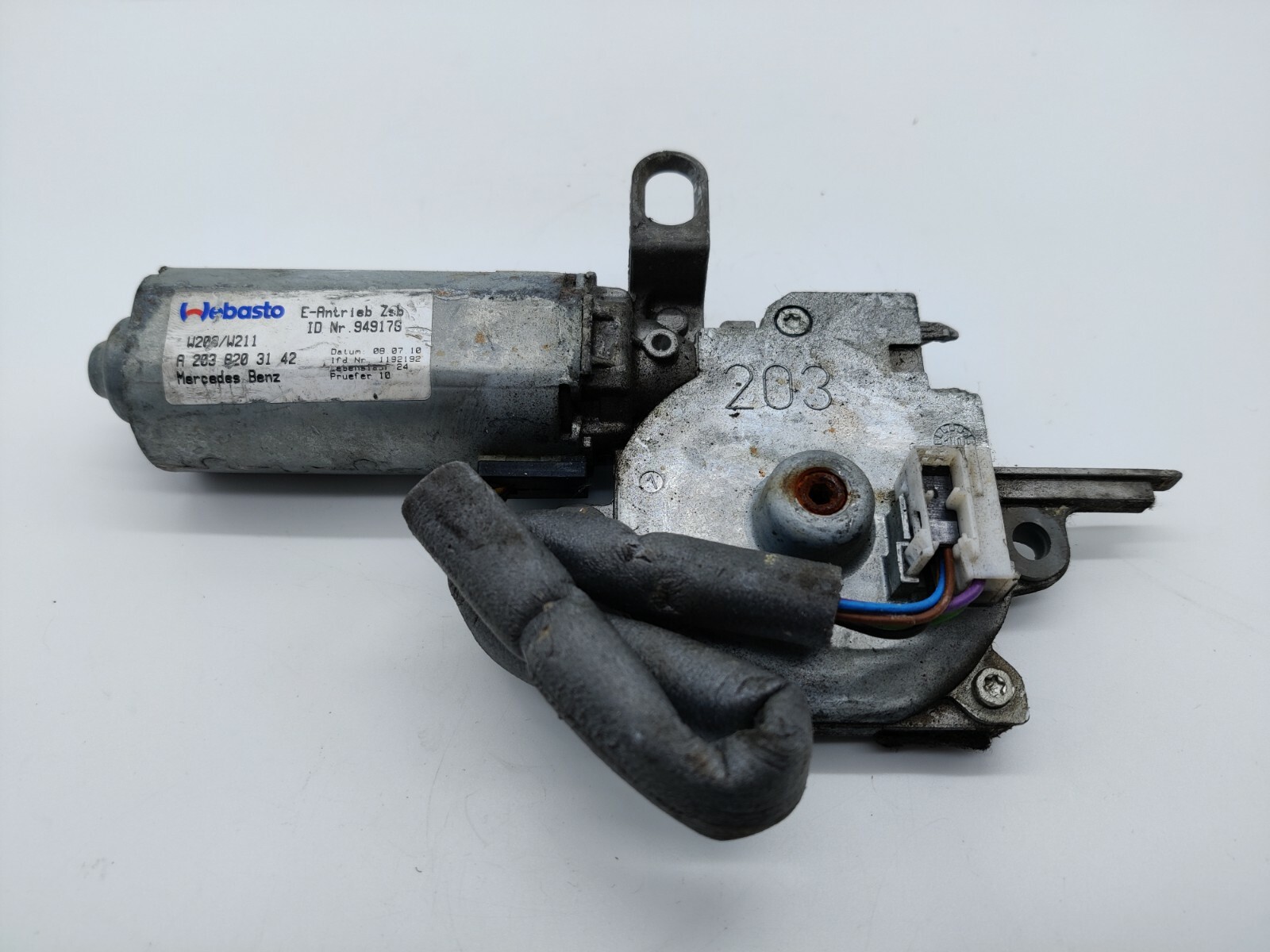 07 Mercedes-Benz C230 Sunroof Motor OEM A2038203142 for sale online | eBay