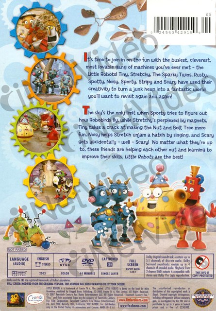 Little Robots - Reach for the Sky (DVD, 2007) for sale online | eBay