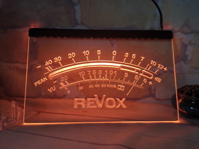 Revox Radio LED Neon Light Sign for Audio Video Technic store service ...