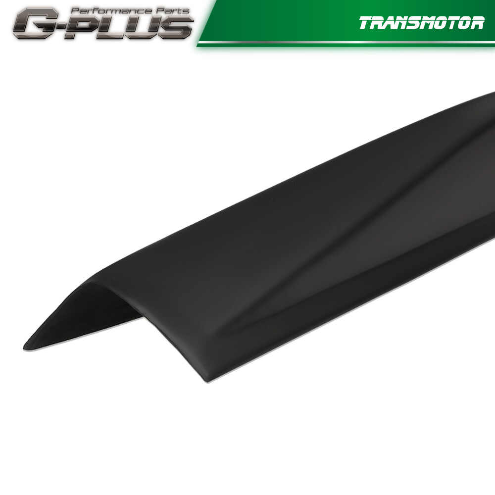 Fit For 09-18 Ram 1500 2500 3500 Plastic Matte BLACK Rear Tailgate Wing ...