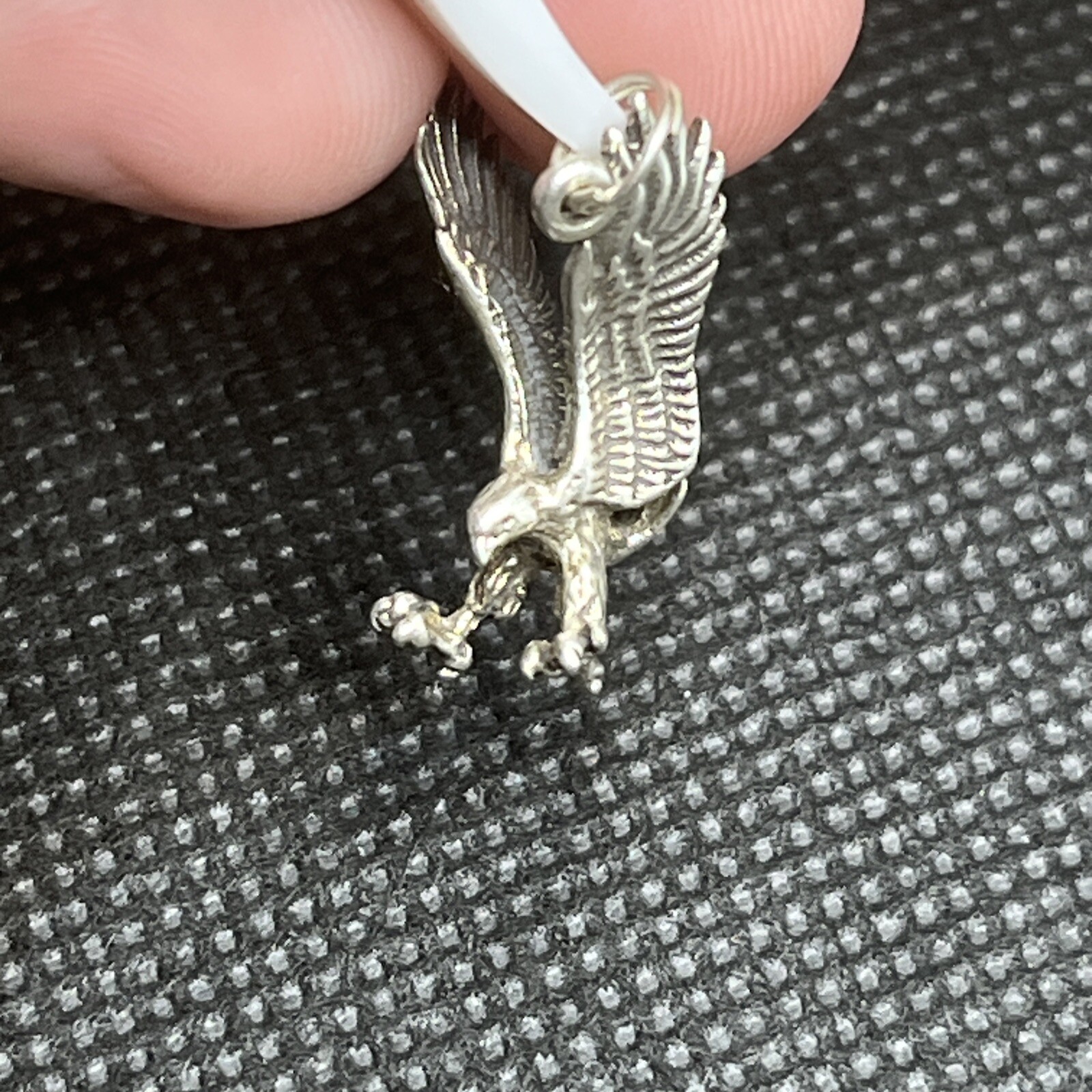 Eagle sterling silver charm .925 x 1 Eagles charms. | eBay