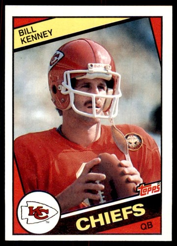 1984 TOPPS BILL KENNEY. KANSAS CITY CHIEFS #92 | eBay