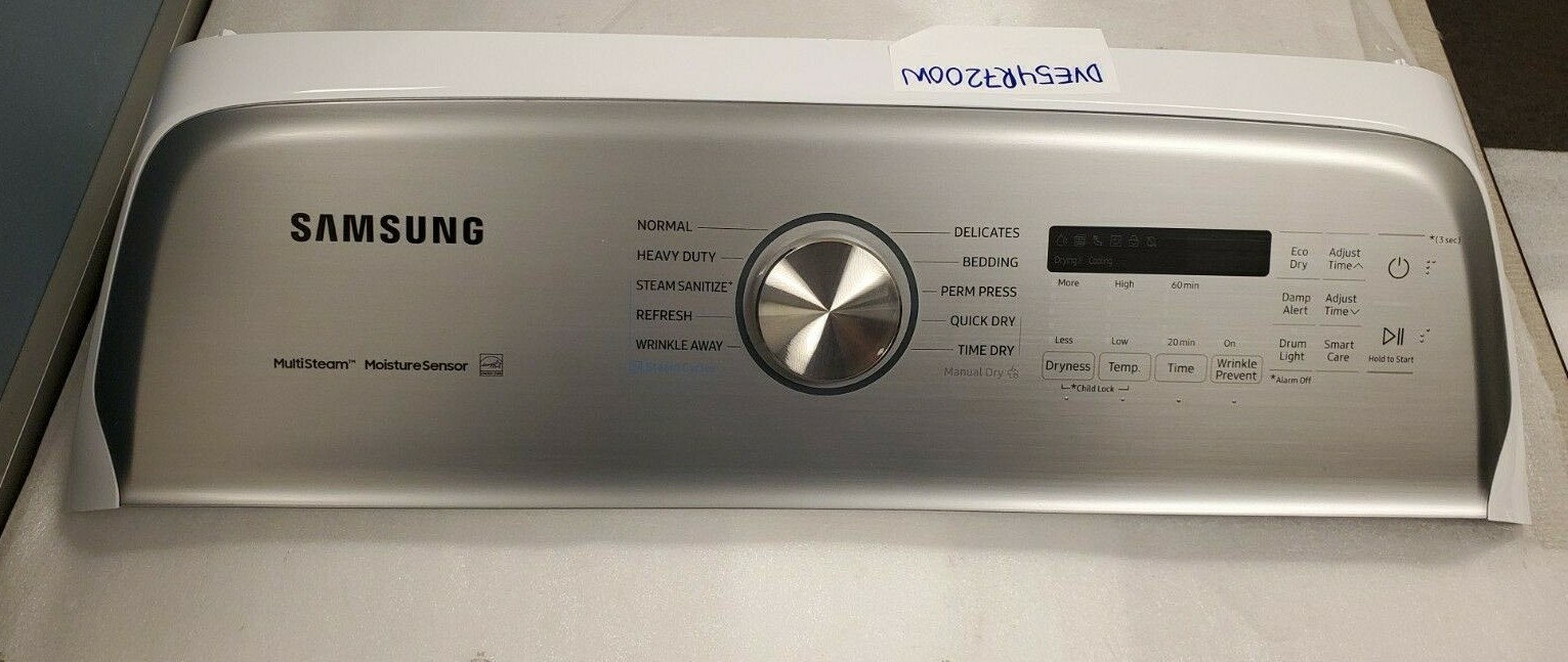 DC92-02401A /DC90-27479F OEM Samsung Dryer Control Panel Assy ...
