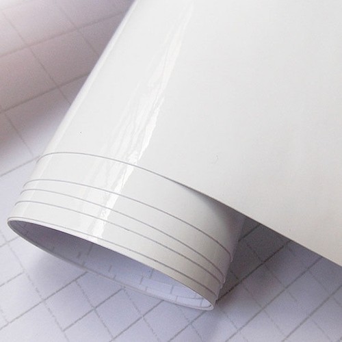 WHITE GLOSS SELF ADHESIVE VINYL FABLON ROLL 10m x 61cm | eBay