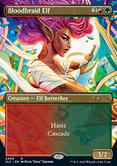 MTG Bloodbraid Elf (2009/31) Secret Lair 30th Anniversary Countdown Kit ...