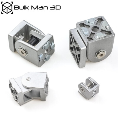 Aluminum Hinge Joint V-Slot Pivot Joint Connector Bracket 2020/3030 ...