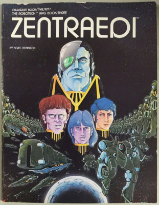 Zentraedi (Robotech RPG Book #3) Kevin Siembieda Palladium 1990 3rd ...