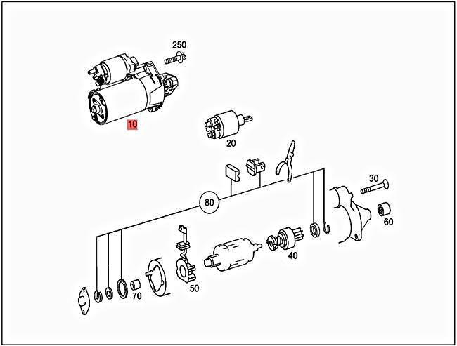Genuine MERCEDES BBDC A207 A209 C207 C209 C216 Starter 0061515901 | eBay