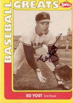 1990 Swell - ED YOST - Hand Signed Autograph Vintage Card - LOS ANGELES ...