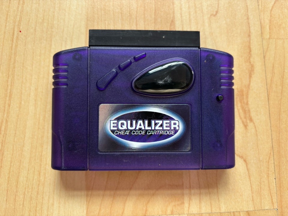 Equalizer Game Cheat Code Cartridge Boxed & Complete, Nintendo 64 N64 ...