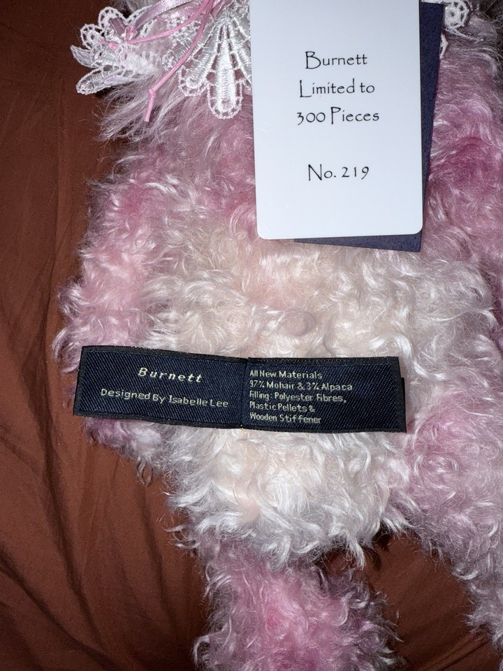 COLLECTABLE - Charlie Bear Isabelle Collection | Burnett | No. 219 of ...