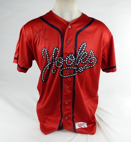 2022 Corpus Christi Hooks Matt Ruppenthal #17 Game Used Red Jersey ...