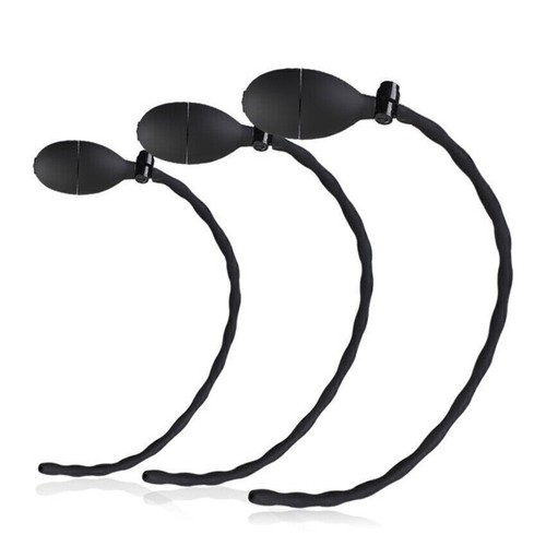 Inflatable Male Penis Plug Dilator Urethral Stretching Masturbation ...