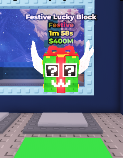 Steal A Brainrot | RARE NEW Festive Lucky Block | Ready To Open-Random ...