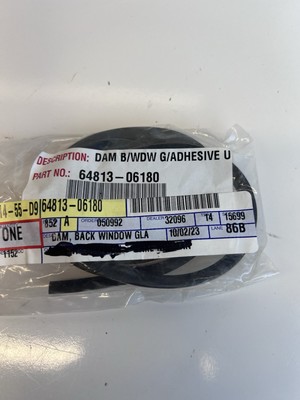 Genuine Toyota Back Glass Seal 64813-06180 | eBay