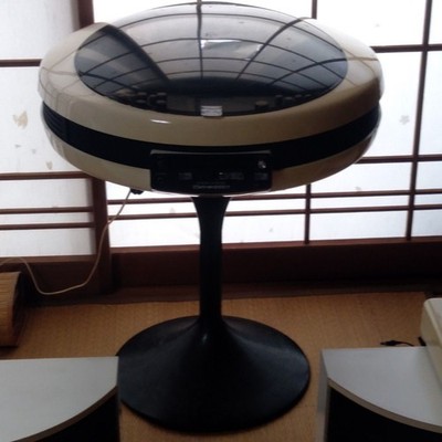 DDP Rare Weltron 2007 Space Age UFO Record Player Full Set with ...