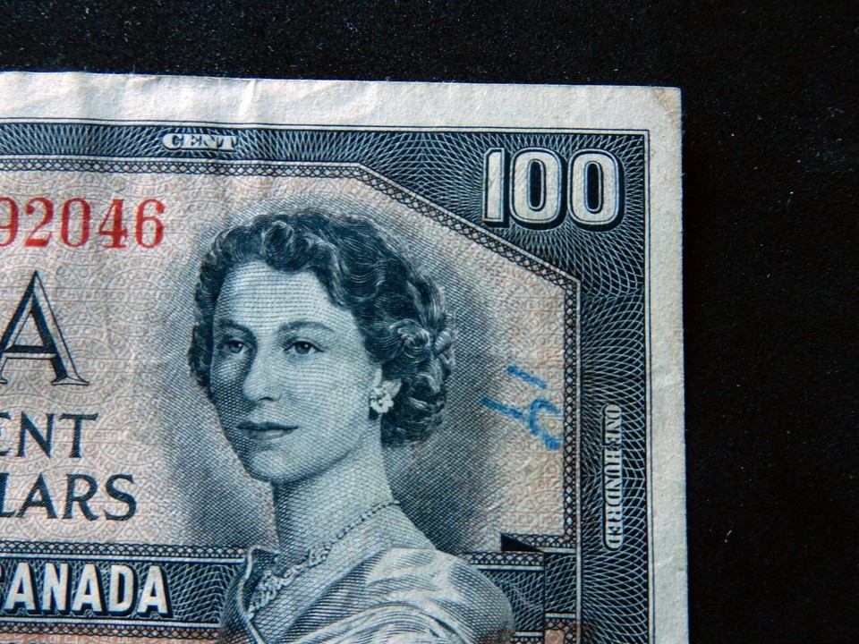 Canada $100, 1954. Devils Face note. | eBay