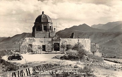 Palacio Del Obispado Bishopric's Palace Monterrey NL Mexico Vtg RPPC ...