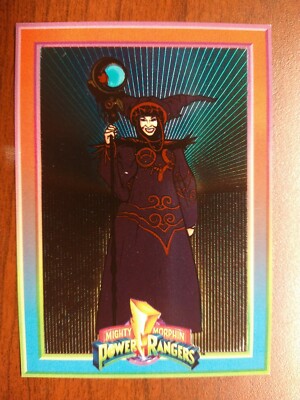1994 Saban Mighty Morphin Power Rangers Trading Card #1 Rita Repulsa ...