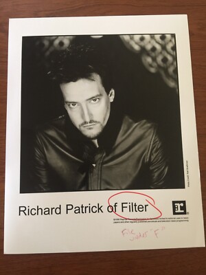 Richard Patrick of Filter Vintage 8x10 PRESS PHOTO | eBay