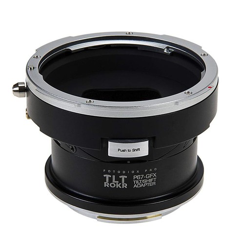 Fotodiox Lens Adapter Tilt Shift Pentax 67 Lens to Fuji GFX 50R 50S 100 ...