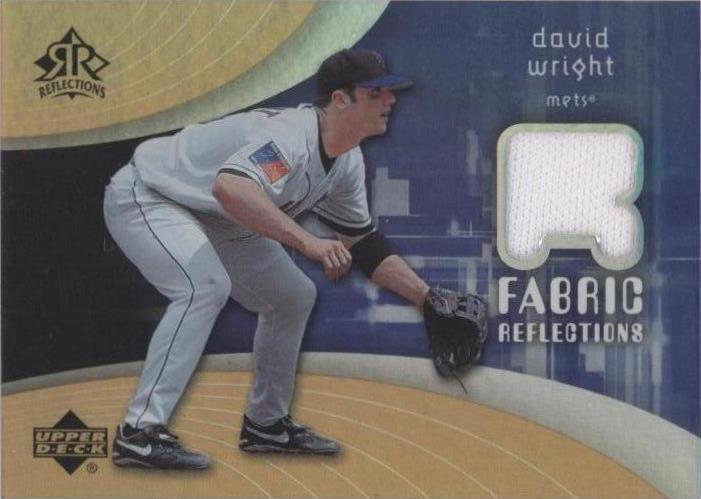 2005 Upper Deck Reflections - Fabric Reflections David Wright #FR-DW (MEM) for sale online | eBay
