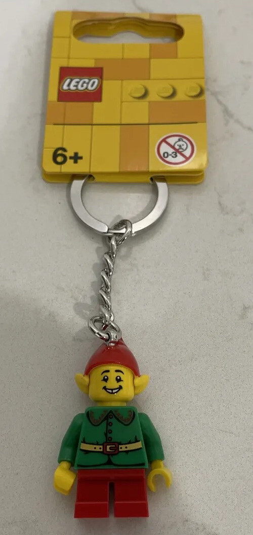 LEGO Happy Helper Elf Christmas Holiday Keychain 854041 Key Chain | eBay