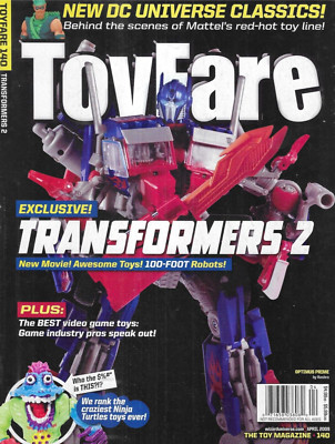 Toyfare Magazine Transformers DC Universe Classics Best Video Game Toys ...