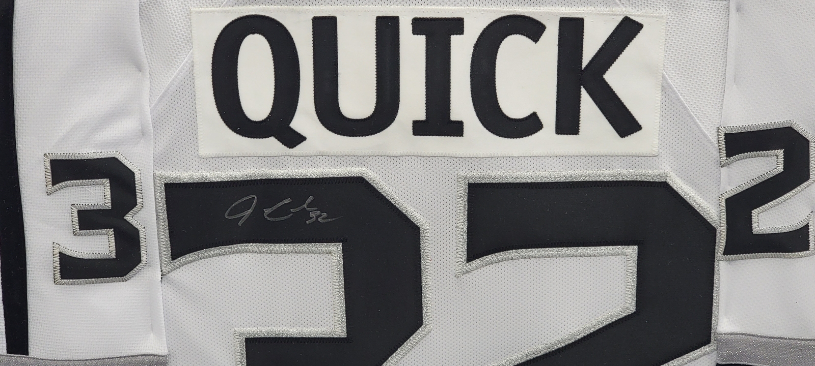 Jonathan Quick Hand Signed Autographed Jersey Los Angeles Kings Framed ...